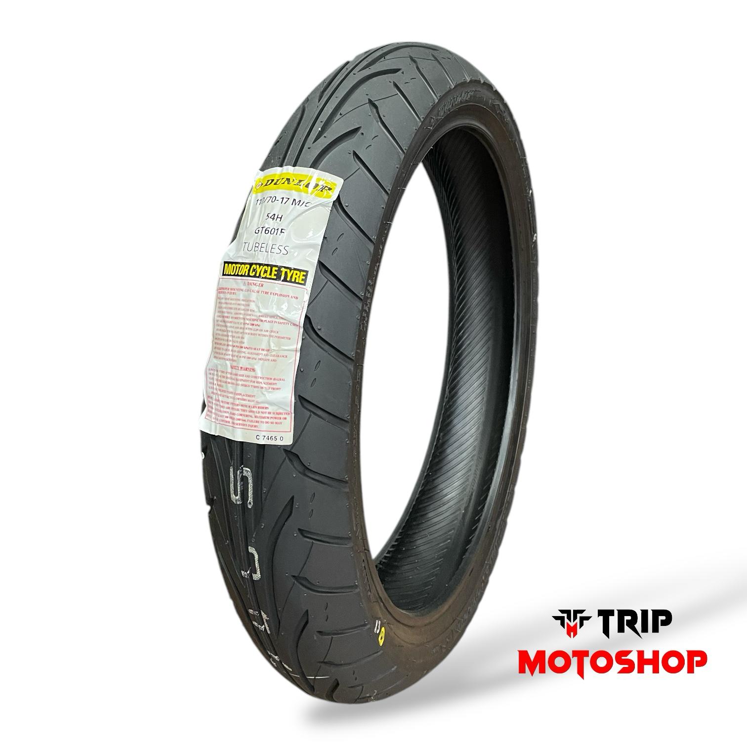 Llanta Dunlop Arrowmax GT601 110/70-17 Delantera TL – Trip Motoshop SV
