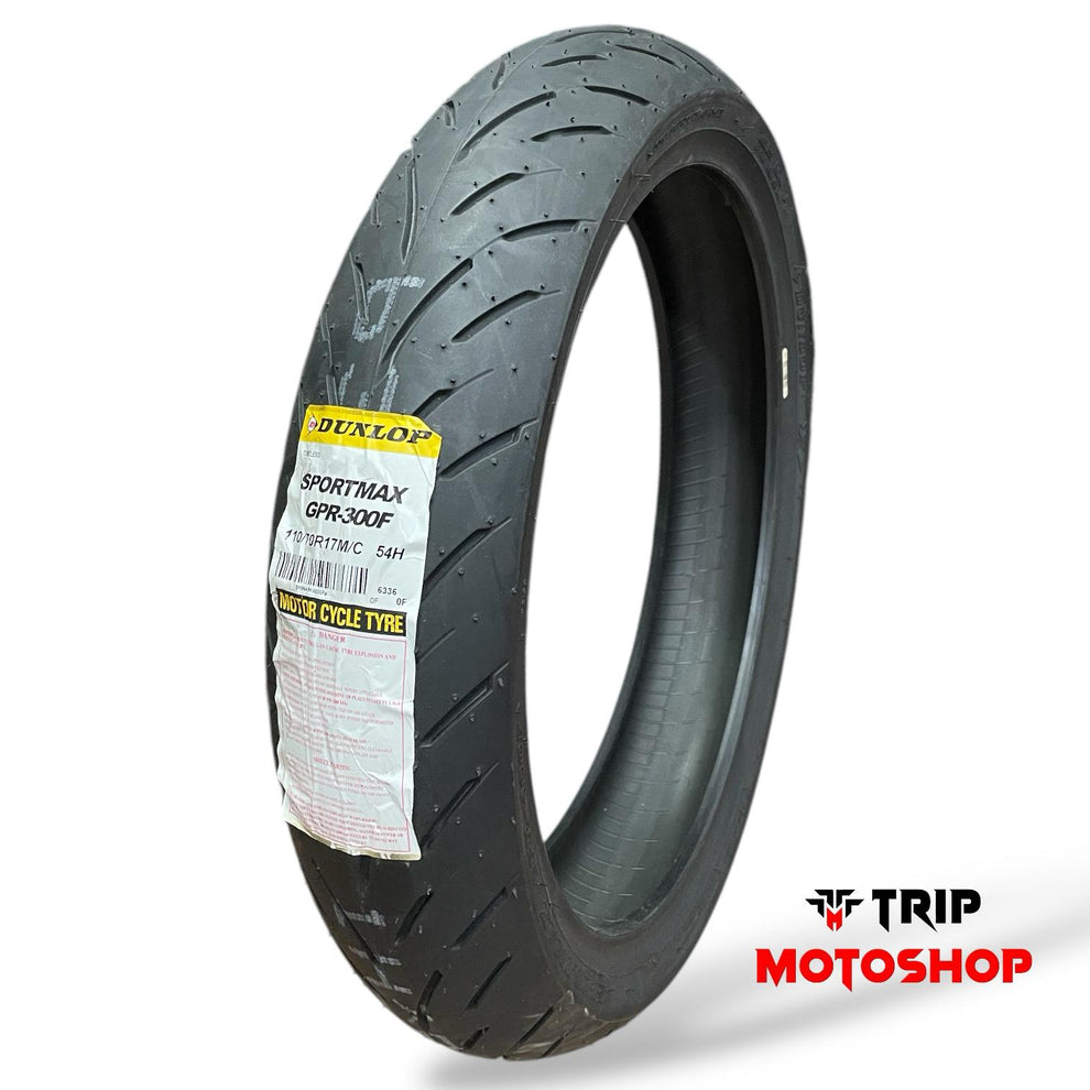 Llanta Dunlop GPR300 Sportmax 110/70R-17 Delantera TL – Trip Motoshop SV