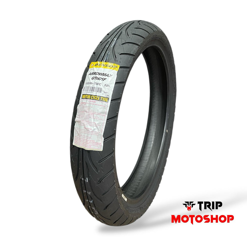 Llanta Dunlop Arrowmax GT601 100/80-17 Delantera TL – Trip Motoshop SV
