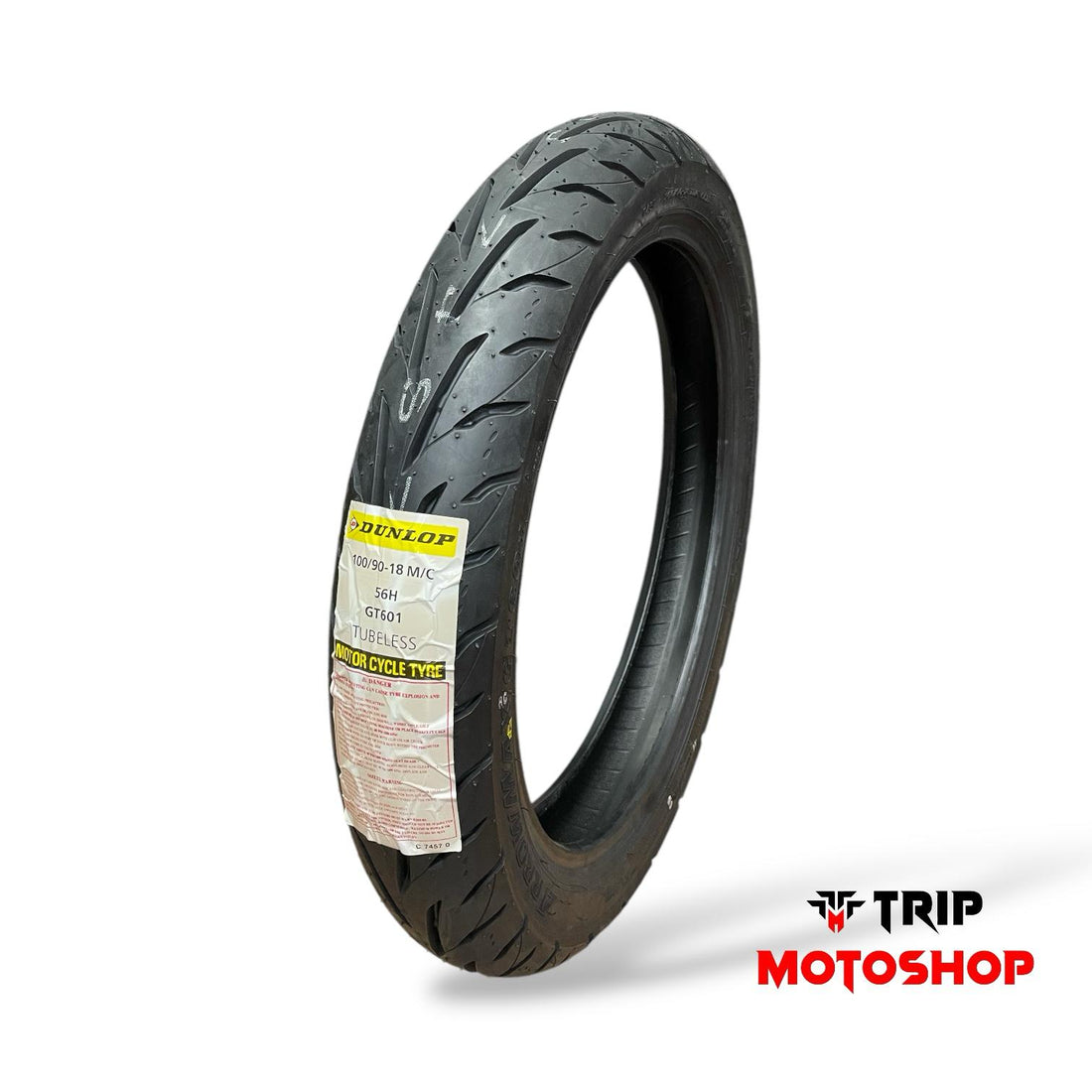 Llanta Dunlop Arrowmax GT601 100/90-18 Trasera TL – Trip Motoshop SV